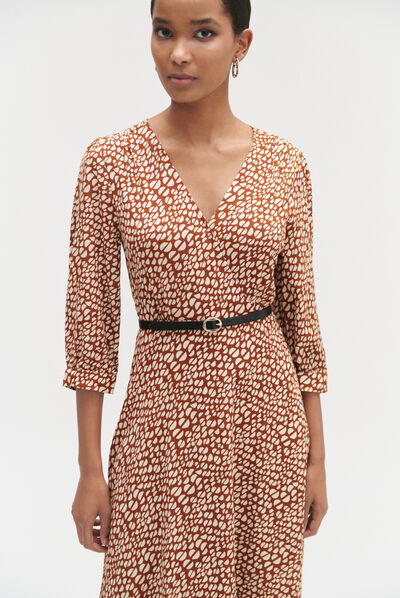 Robes Marron Femme | Caroll