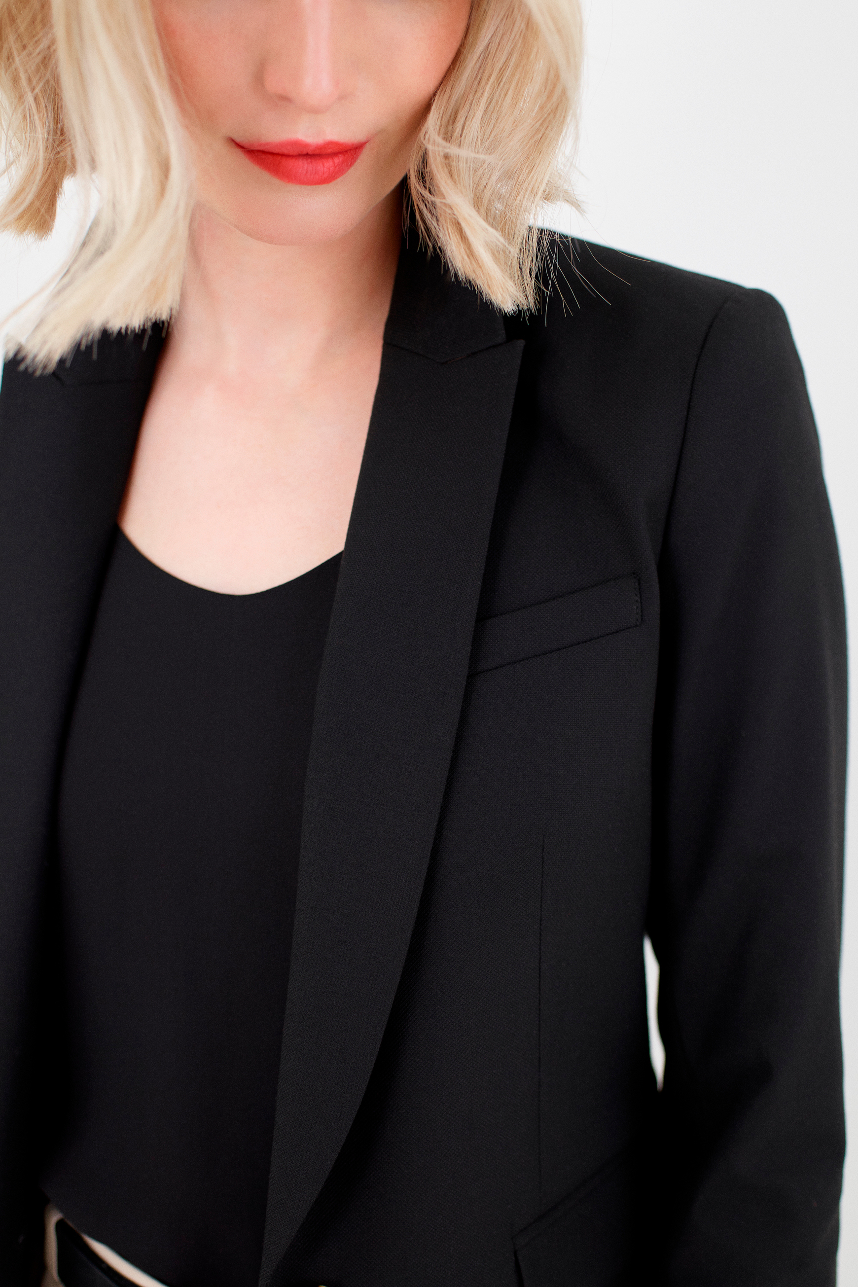 blazer aurore b nero donna | Caroll