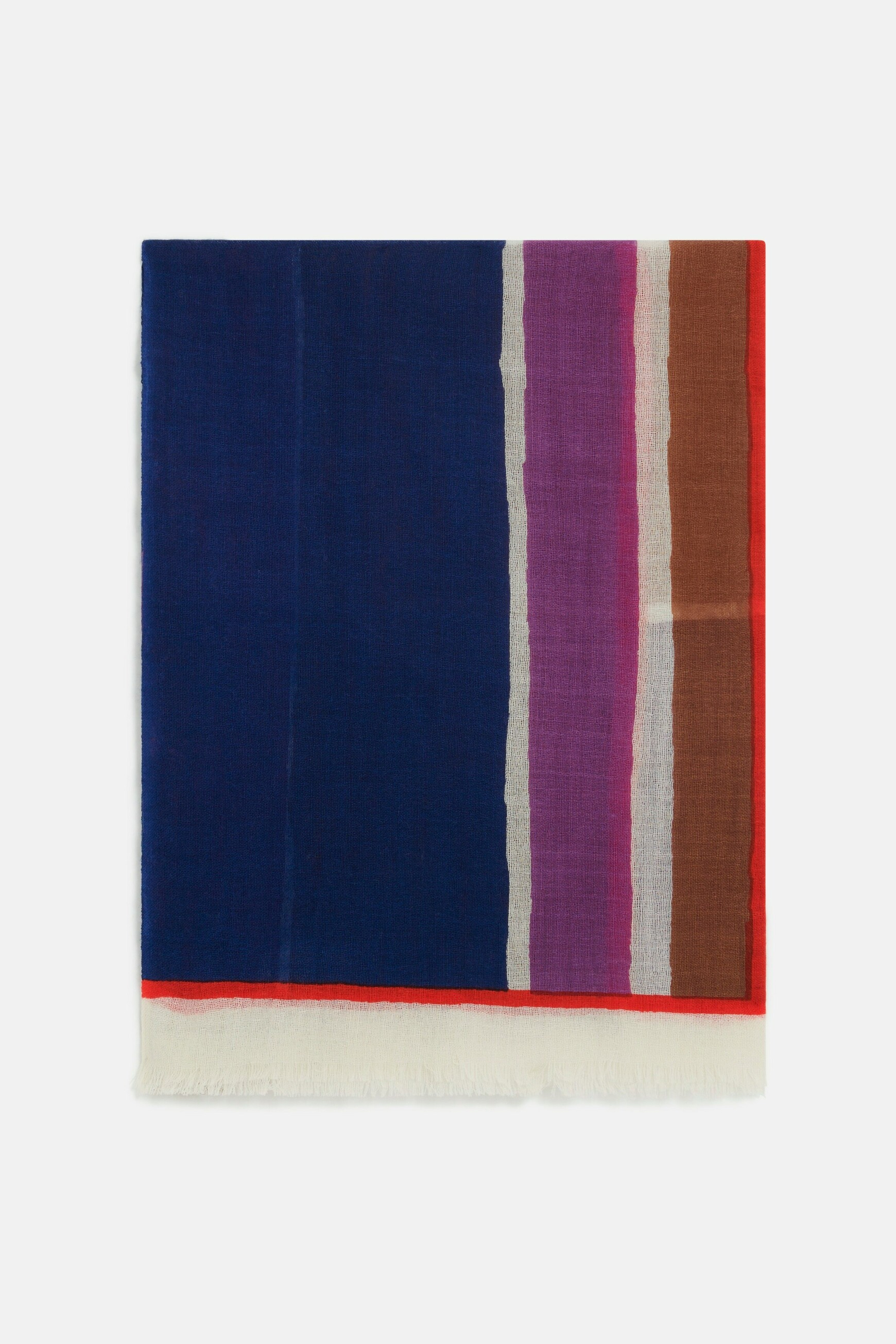 Caroline scarf navy blue woman