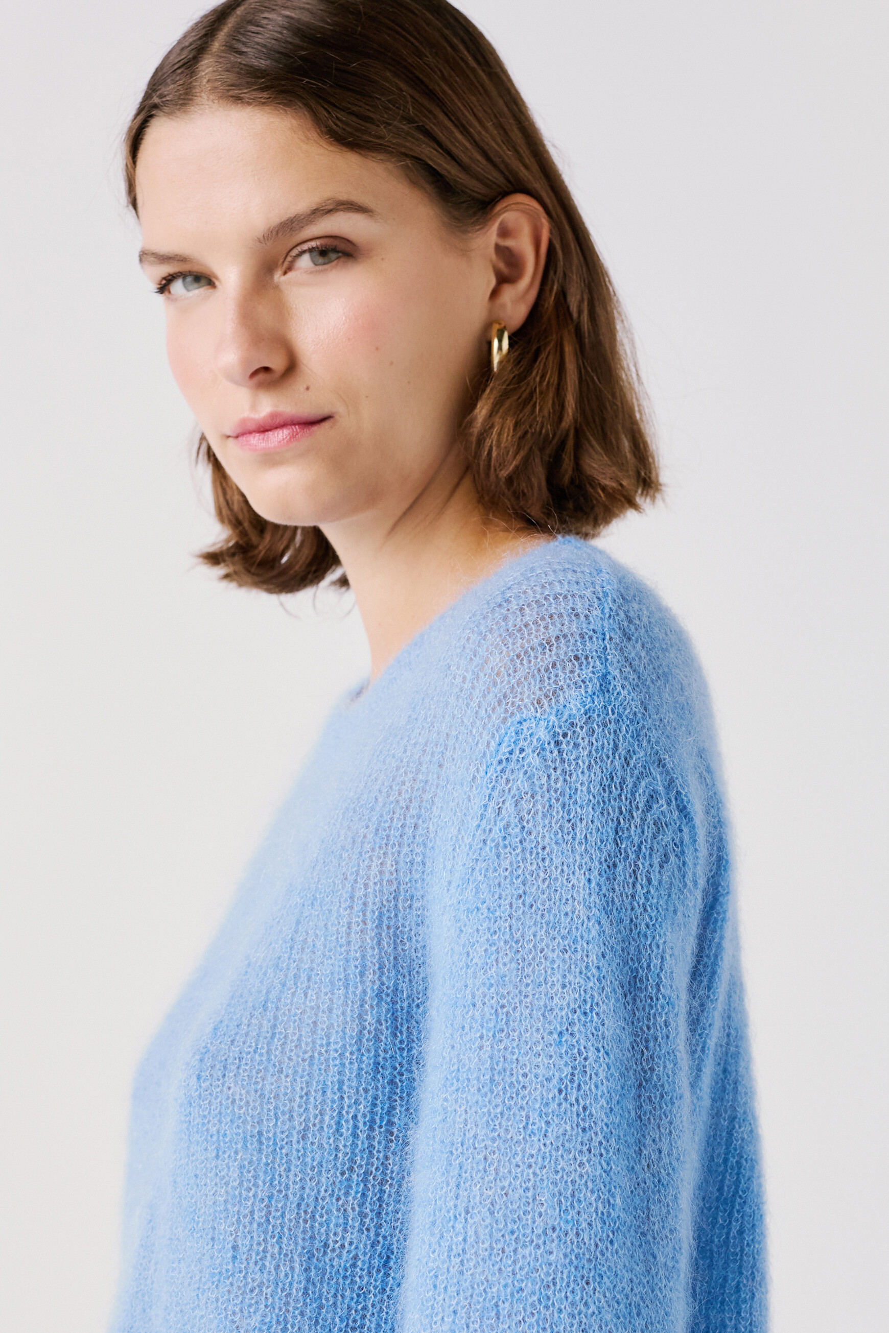 Jersey Mjoe azul cielo mujer