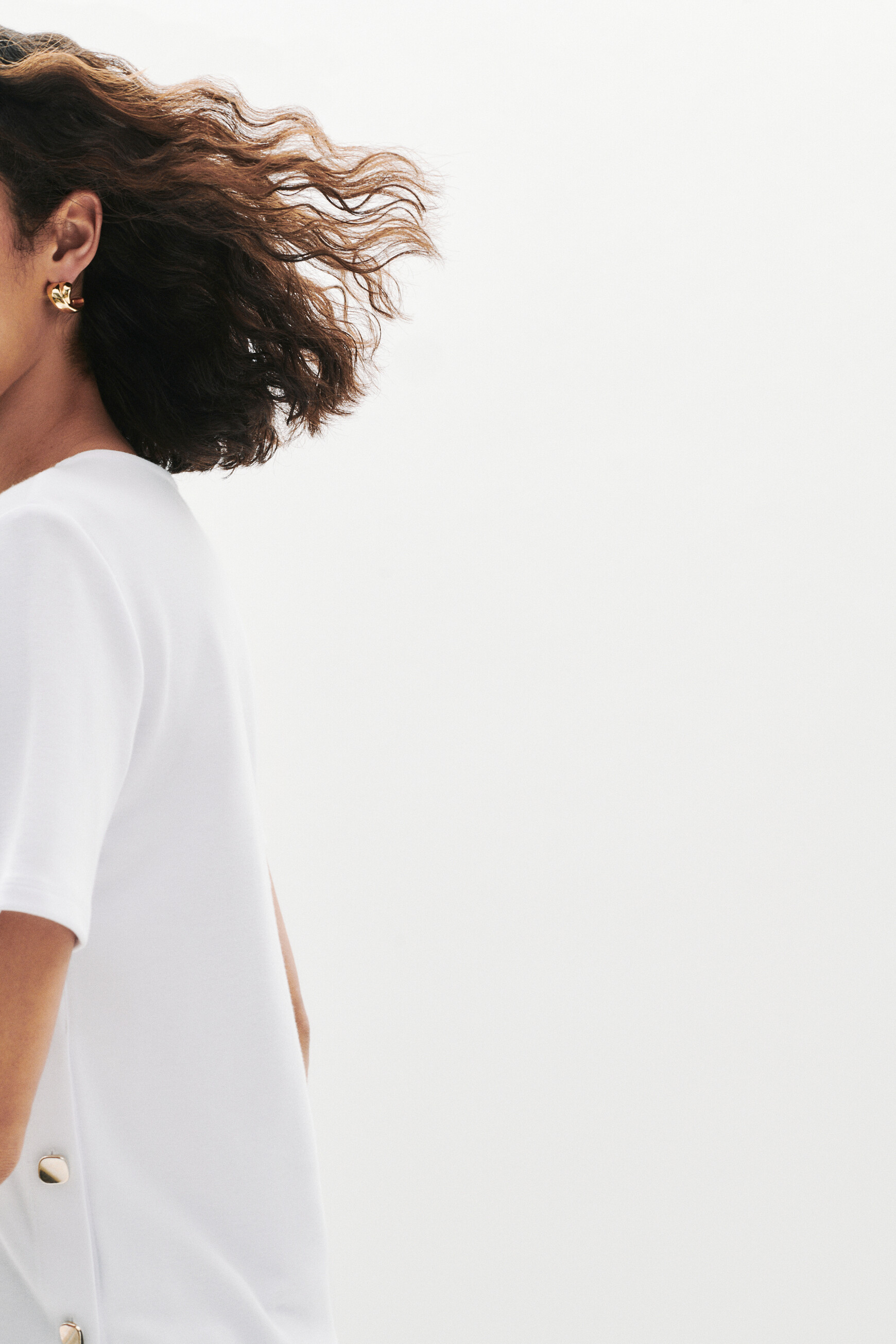 T-shirt Tino blanc femme | Caroll