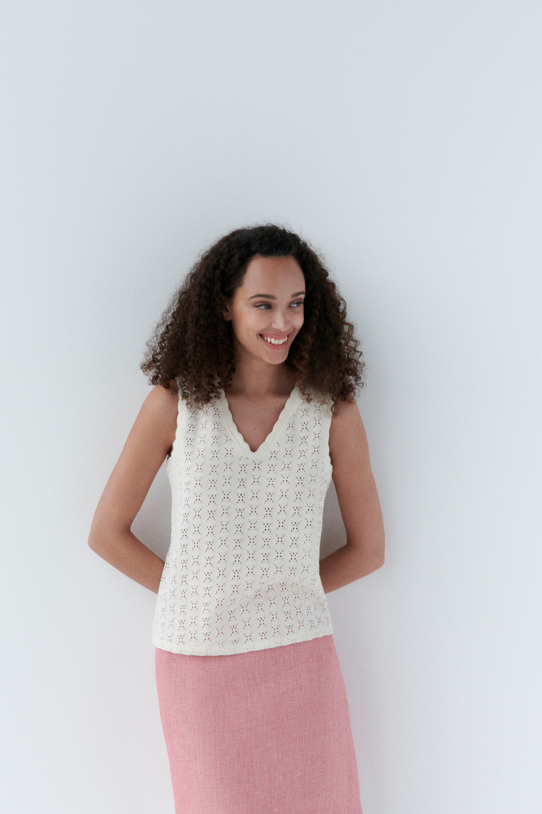 T-shirt Talitha naturfarben damen