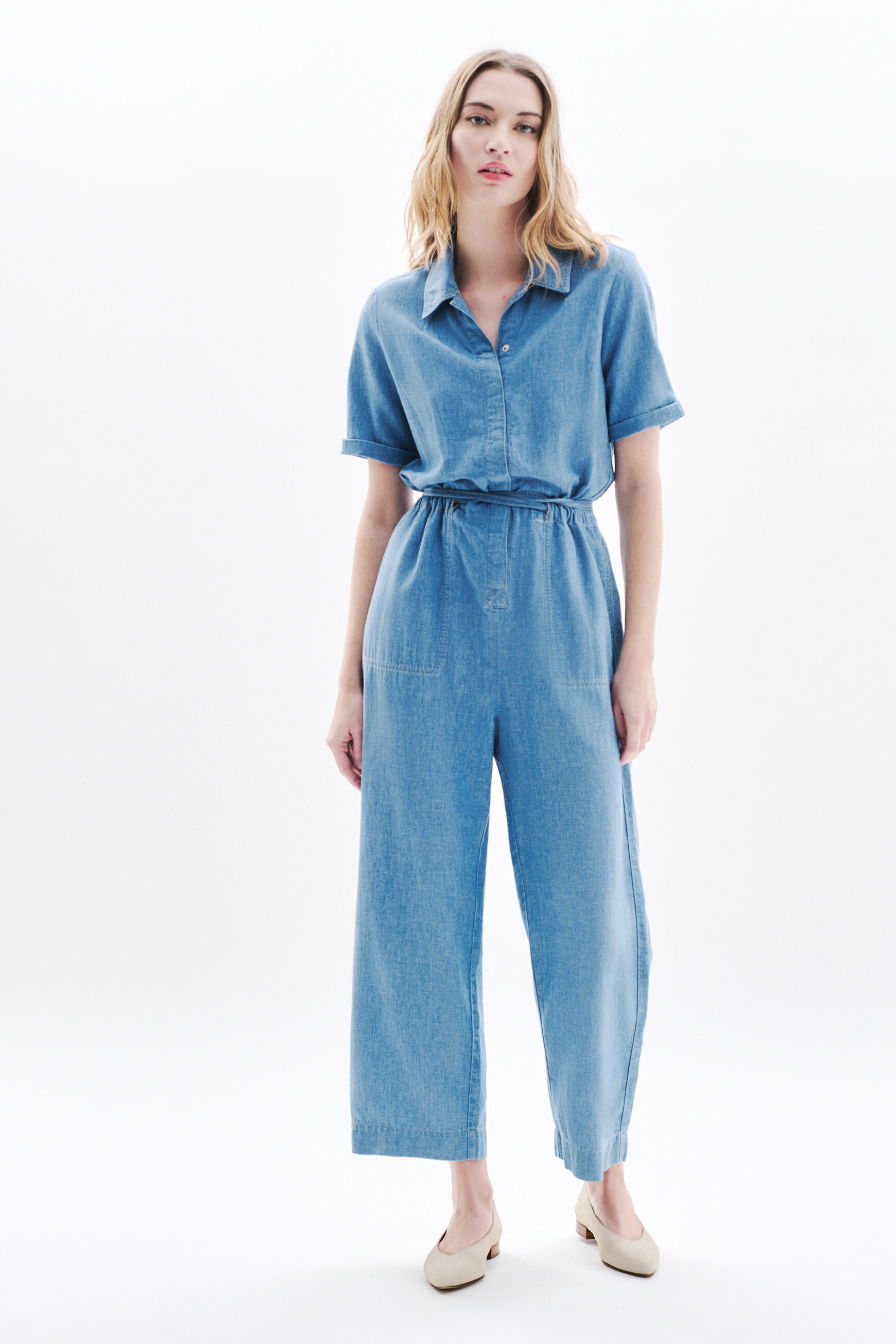 Mono Belpasso azul cielo mujer