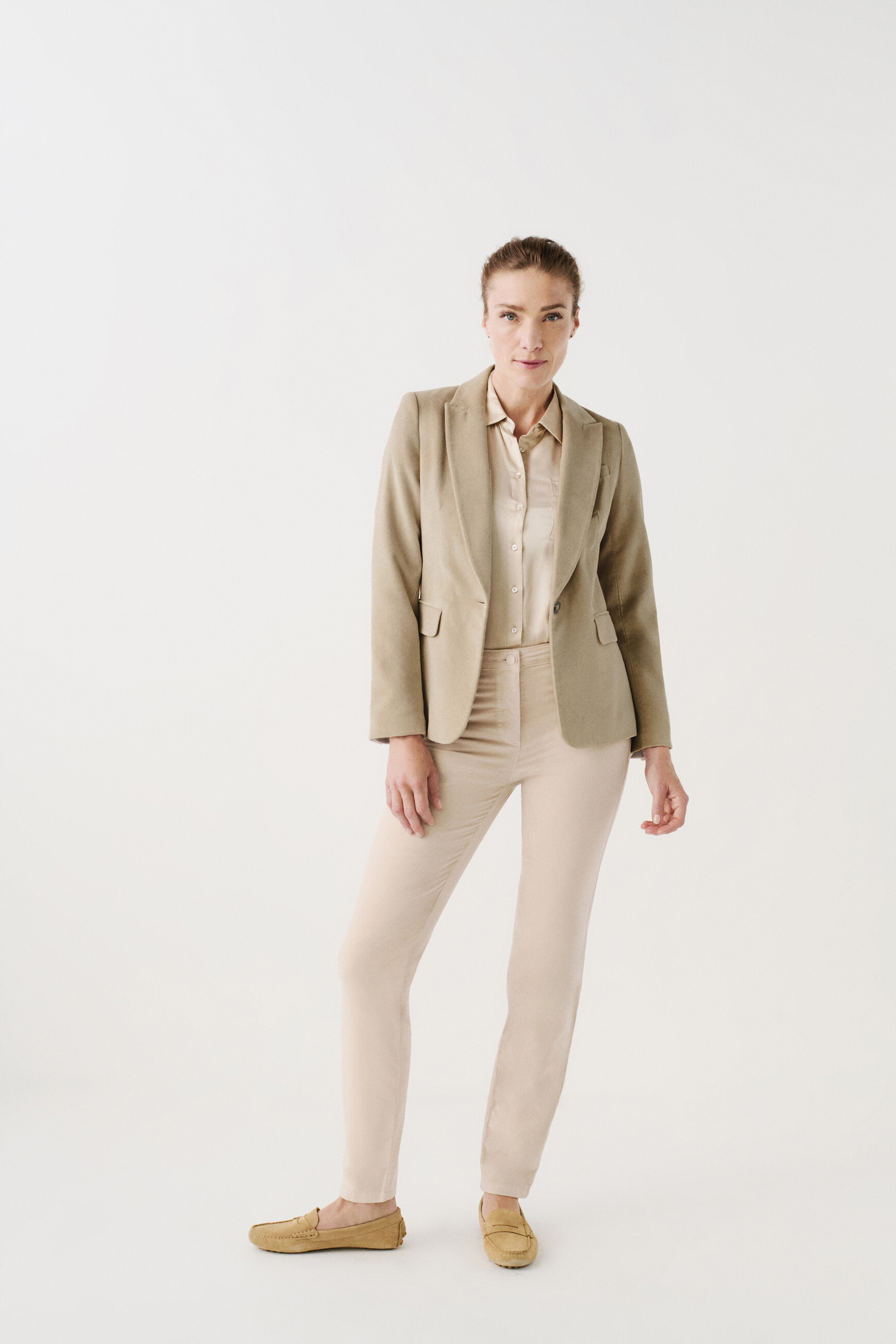 Aurora blazer beige woman