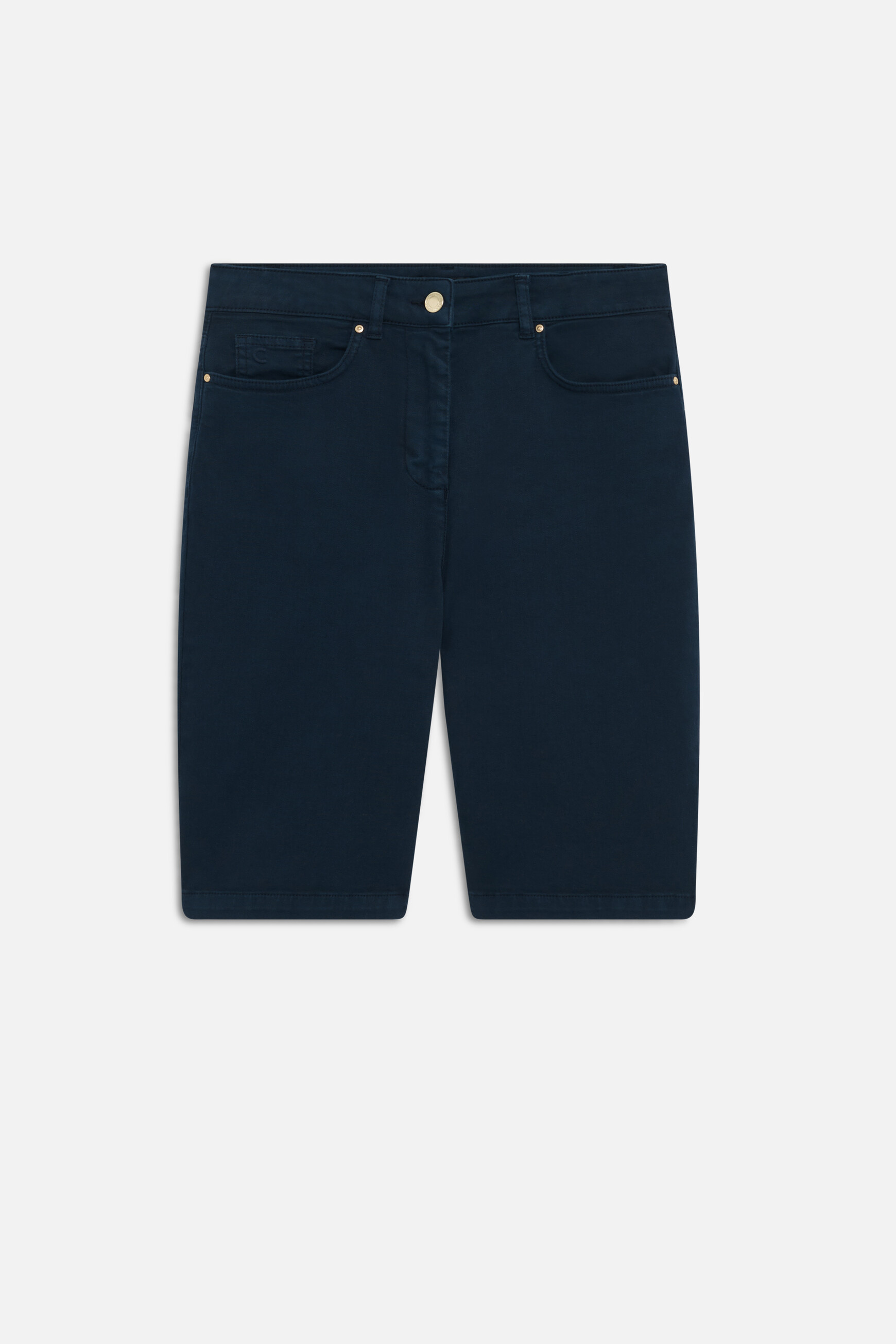 Short sedon bleu marine femme