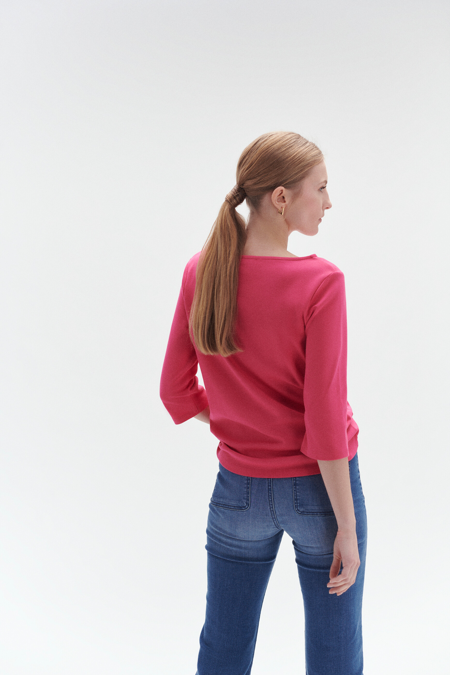 t-shirt olympe rose fushia femme