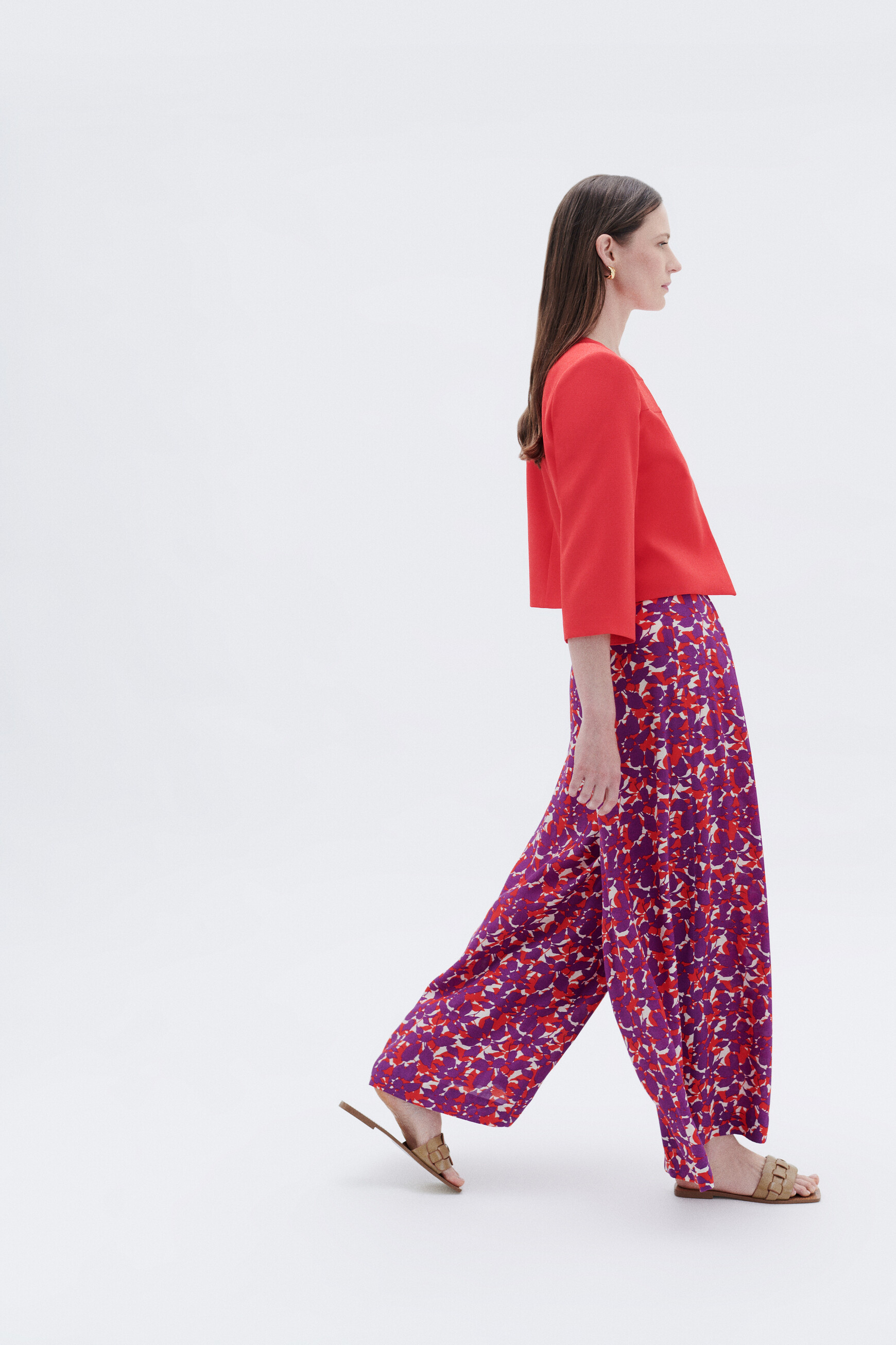 veste pauline rouge femme