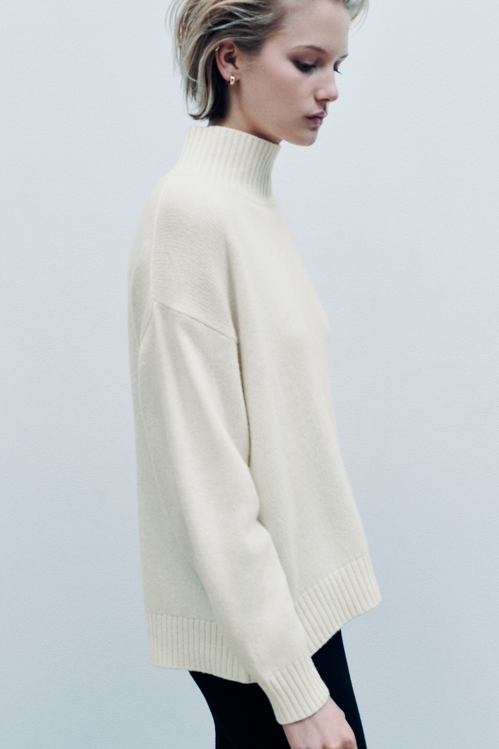 Mgaspard sweater made in Italy ivory woman
