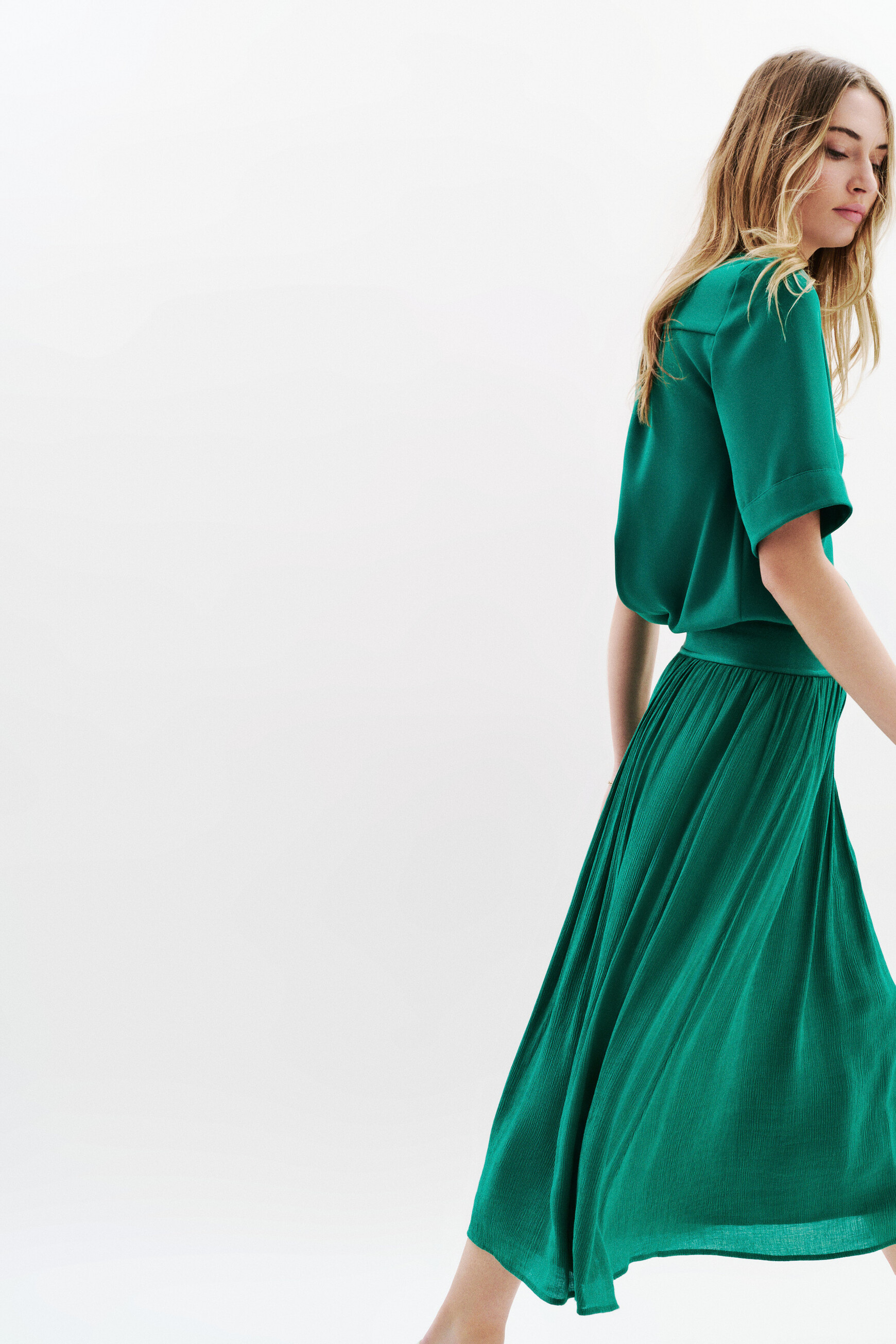 Falda Josa verde oscuro mujer