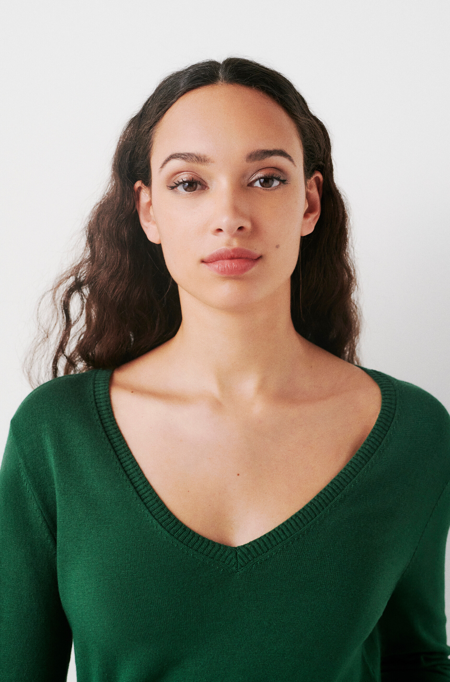 memphis sweater dark green woman