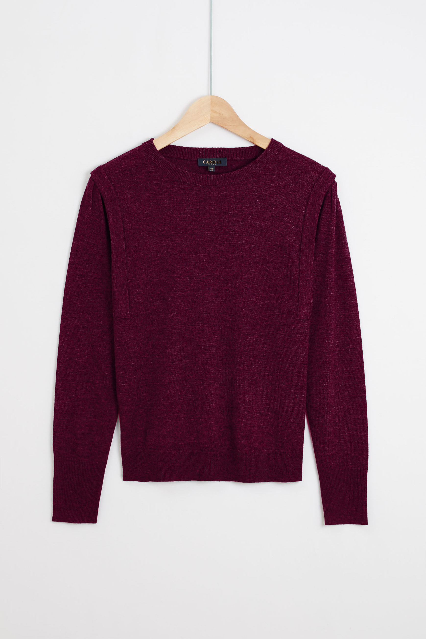 pull nelly bordeaux femme | Caroll