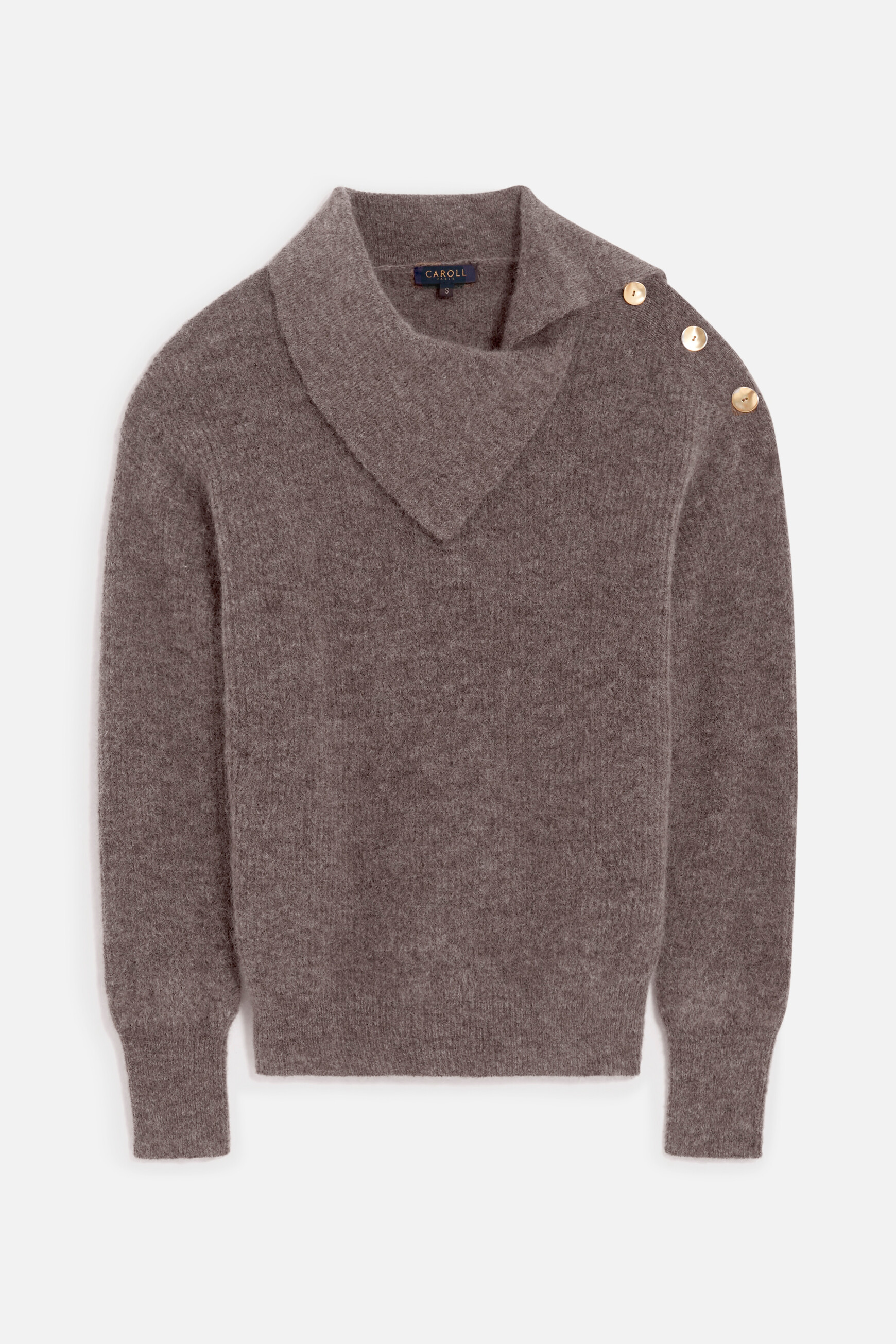 Melkior sweater taupe woman