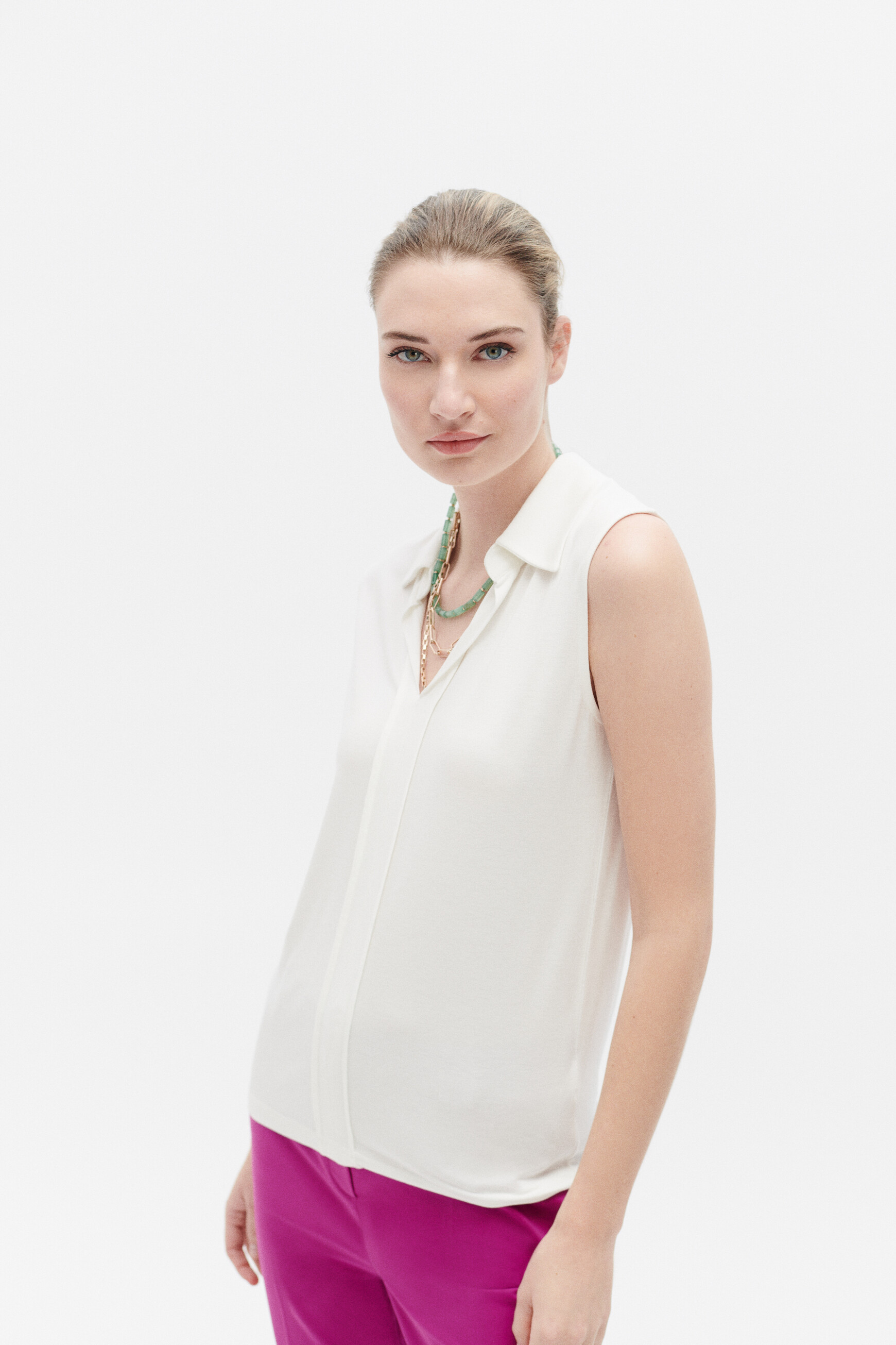 tshirt charline ivoire femme