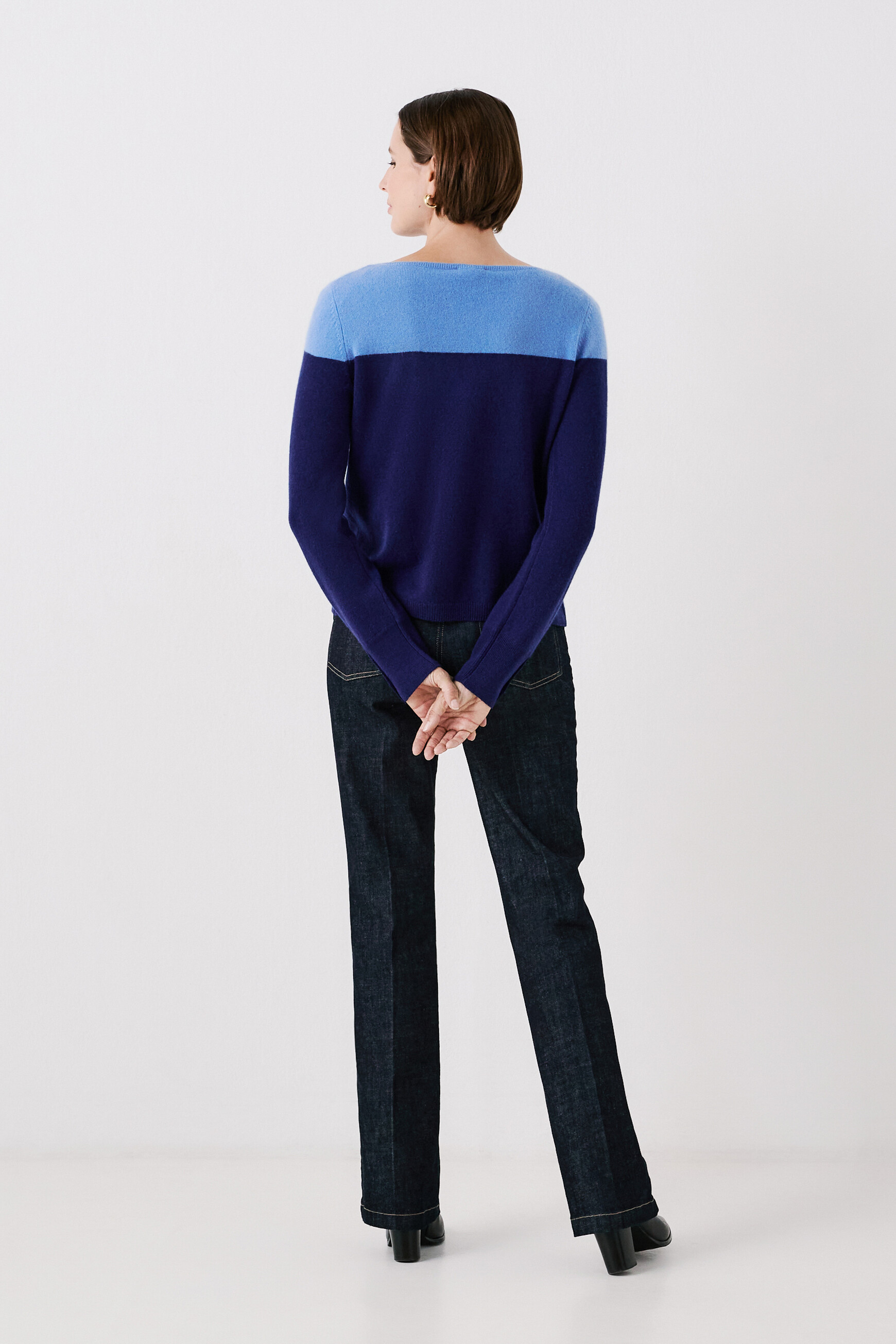 Pull zoe bleu fonce femme | Caroll