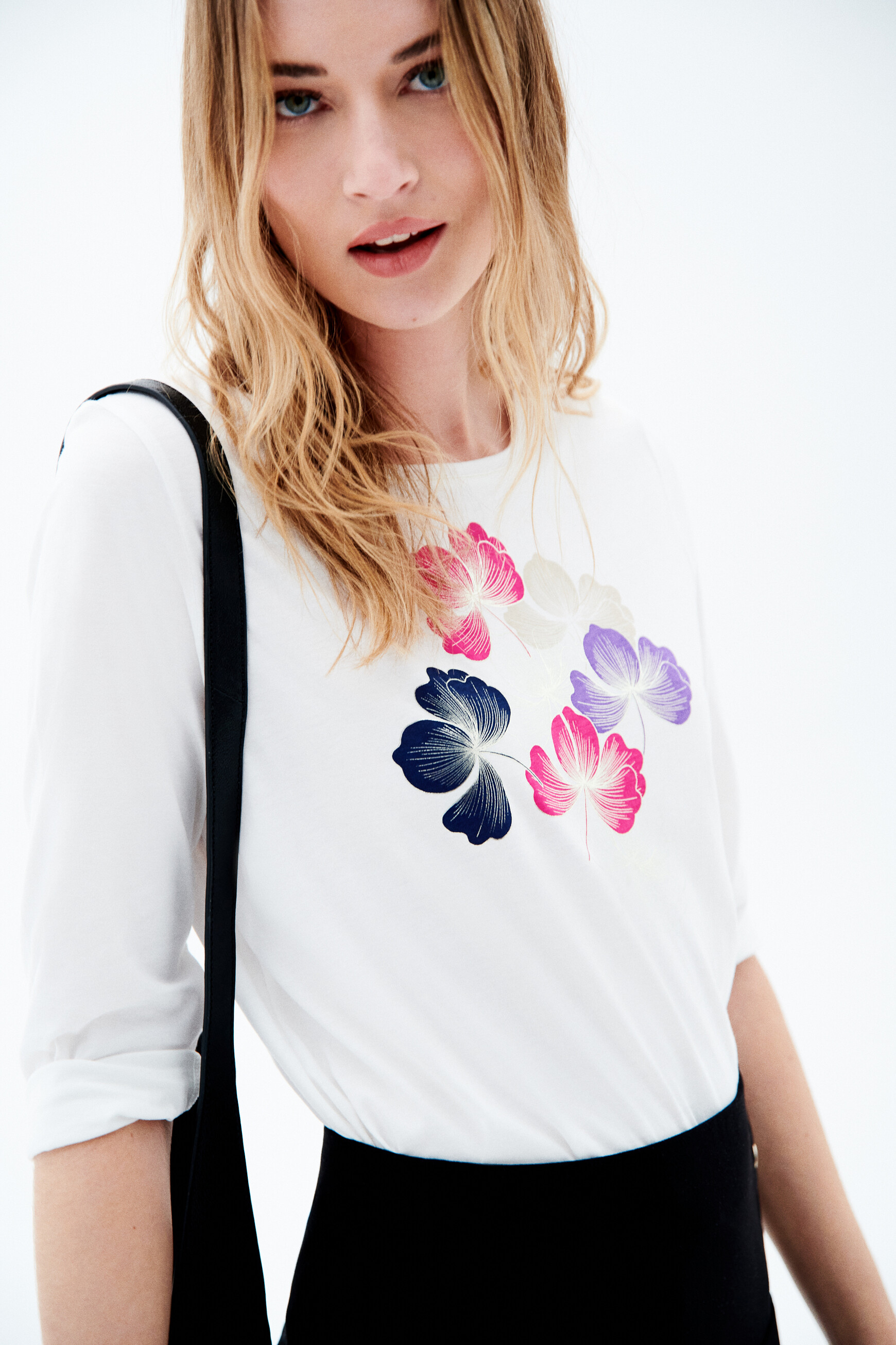 T-shirt taji ecru femme